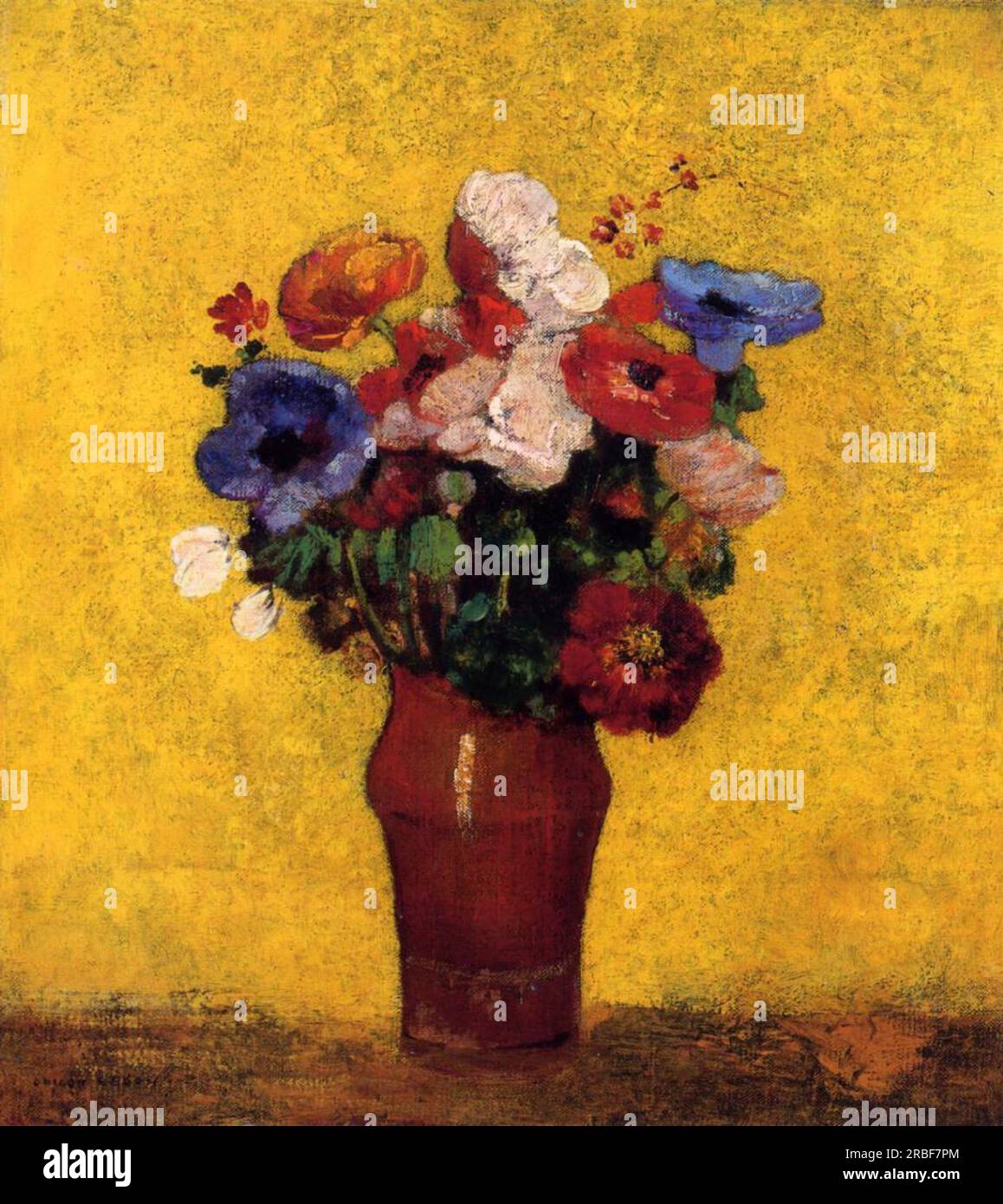 Odilon redon flower hi-res stock photography and images - Alamy