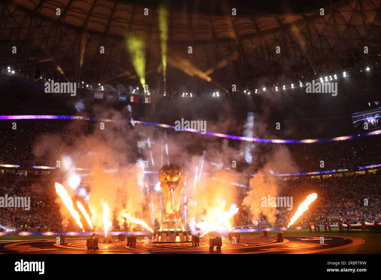 Lusail, Qatar, 18th. December 2022. Closing ceremony of Fifa World Cup ...