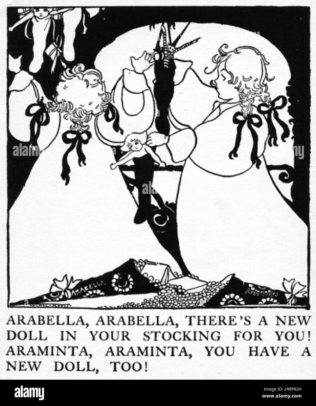 Illustration from Arabella and Araminta Stories 1895 by Ethel Reed ...