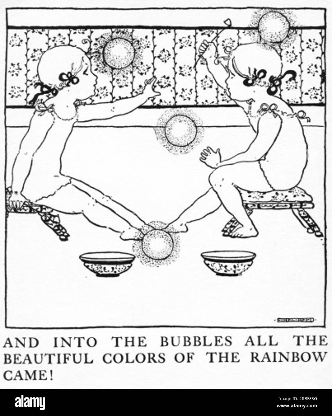 Illustration from Arabella and Araminta Stories 1895 by Ethel Reed ...