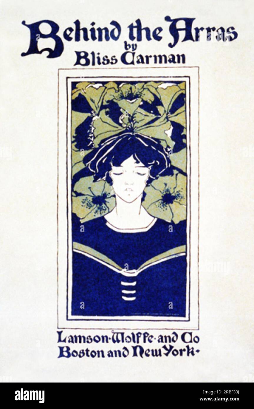 Behind the Arras 1895 by Ethel Reed Stock Photo - Alamy