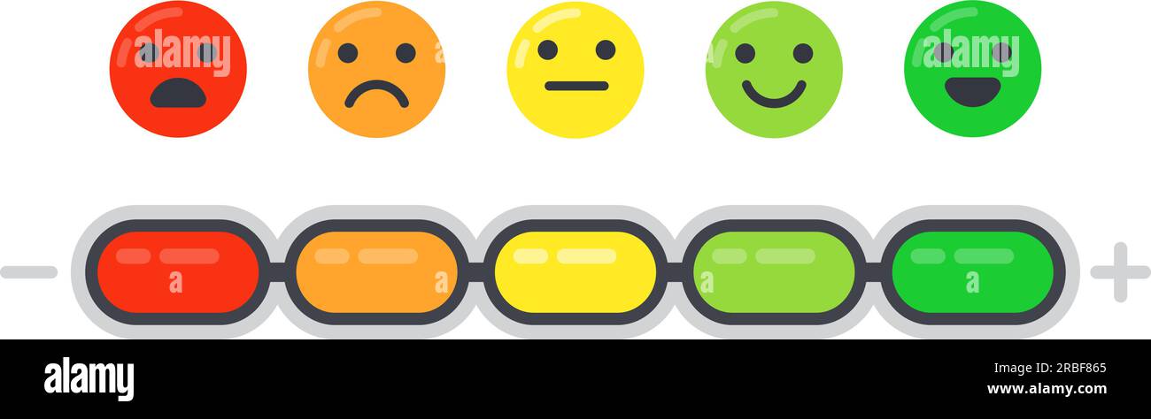 Satisfaction levels Cut Out Stock Images & Pictures - Alamy