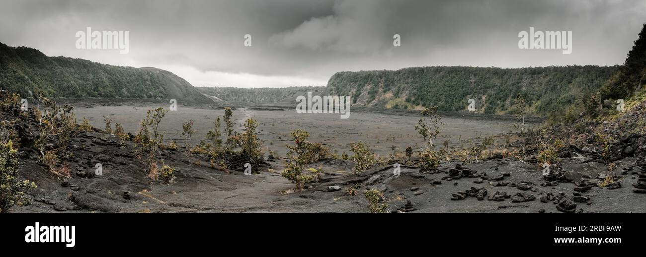 Iki crater hi-res stock photography and images - Alamy