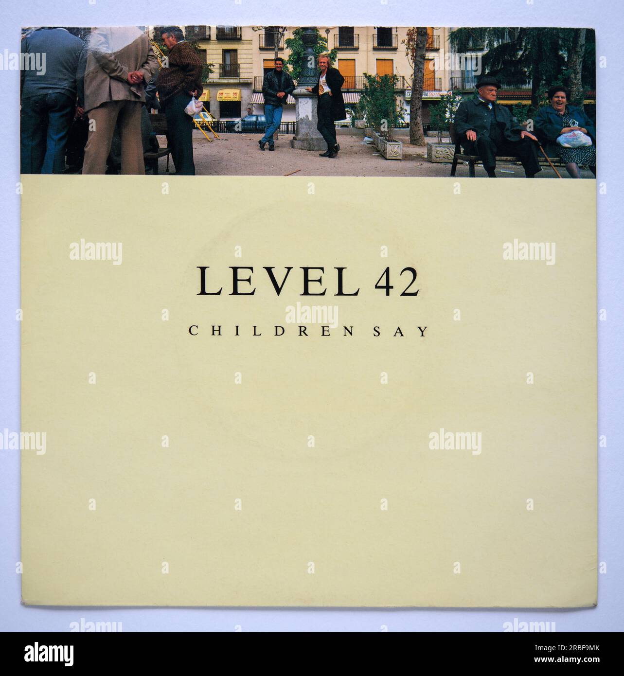 Picture cover of the seven inch single version of Children Say by Level ...