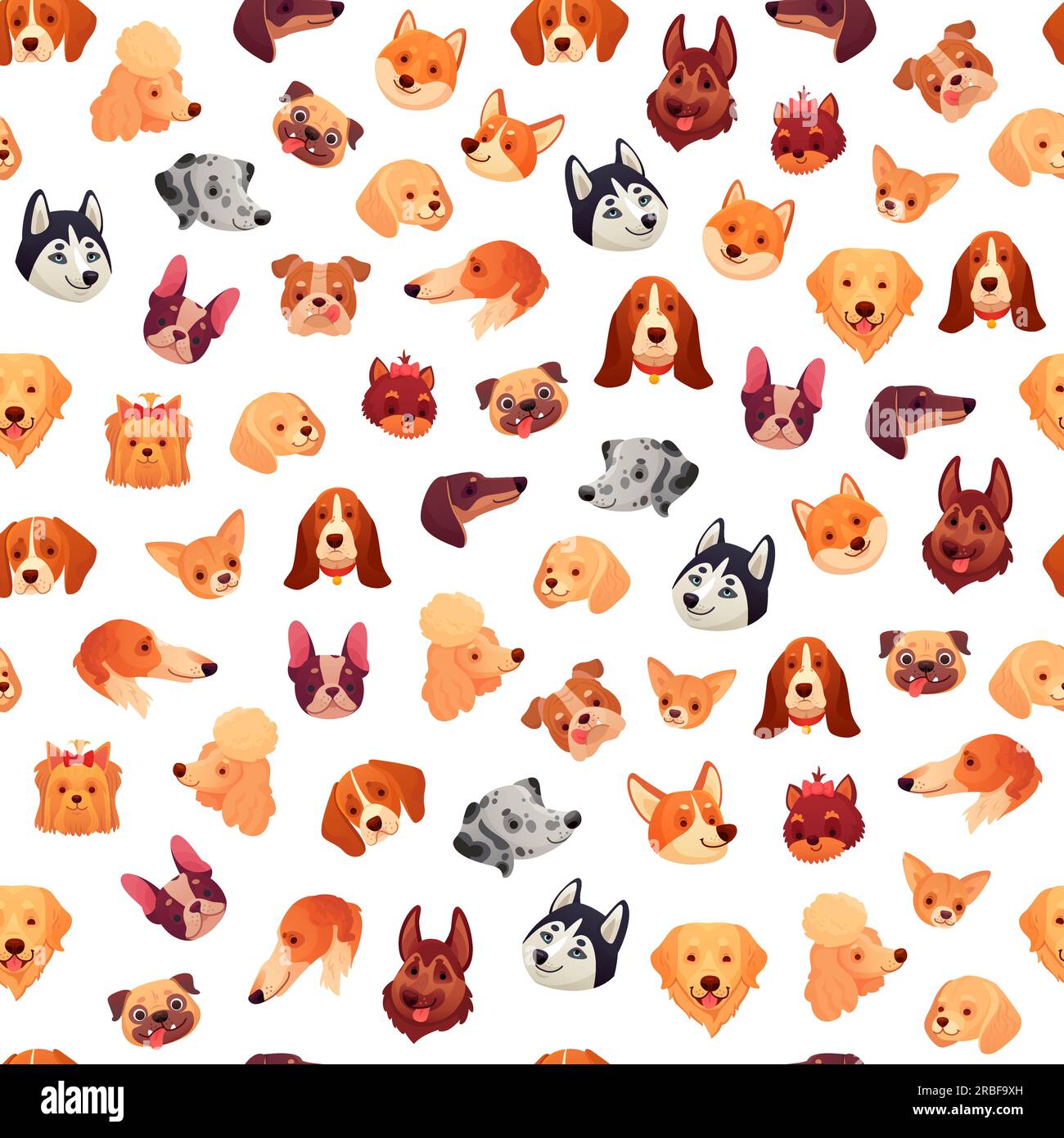 Boxer dog puppy portrait Stock Vector Images - Alamy