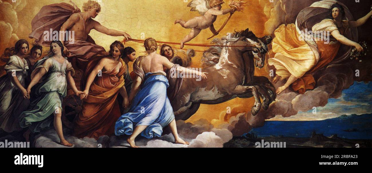 Aurora 1614 by Guido Reni Stock Photo - Alamy
