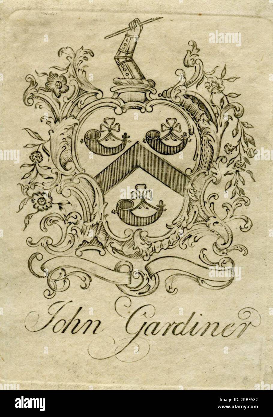 John gardiner bookplate hi-res stock photography and images - Alamy