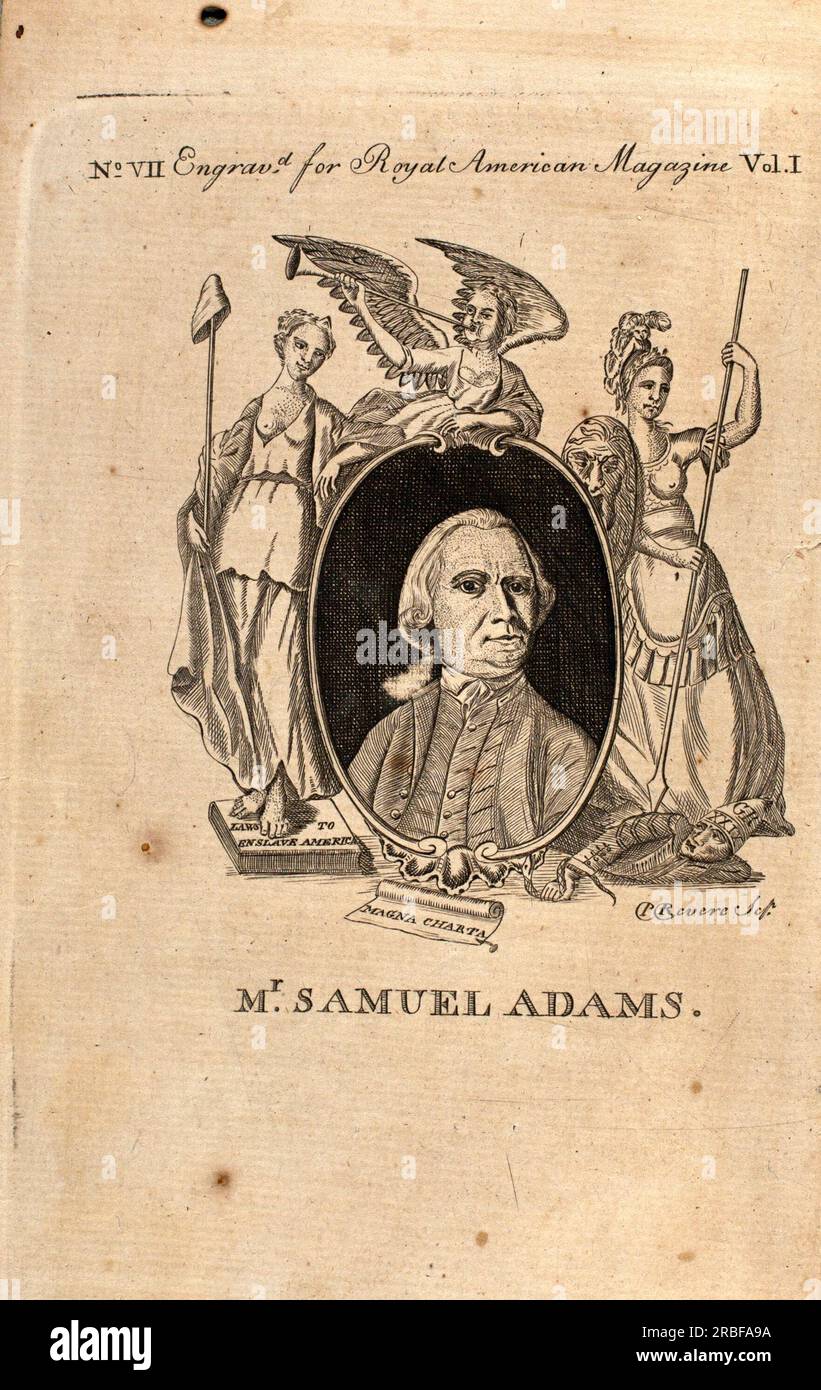 Samuel adams portrait hi-res stock photography and images - Alamy