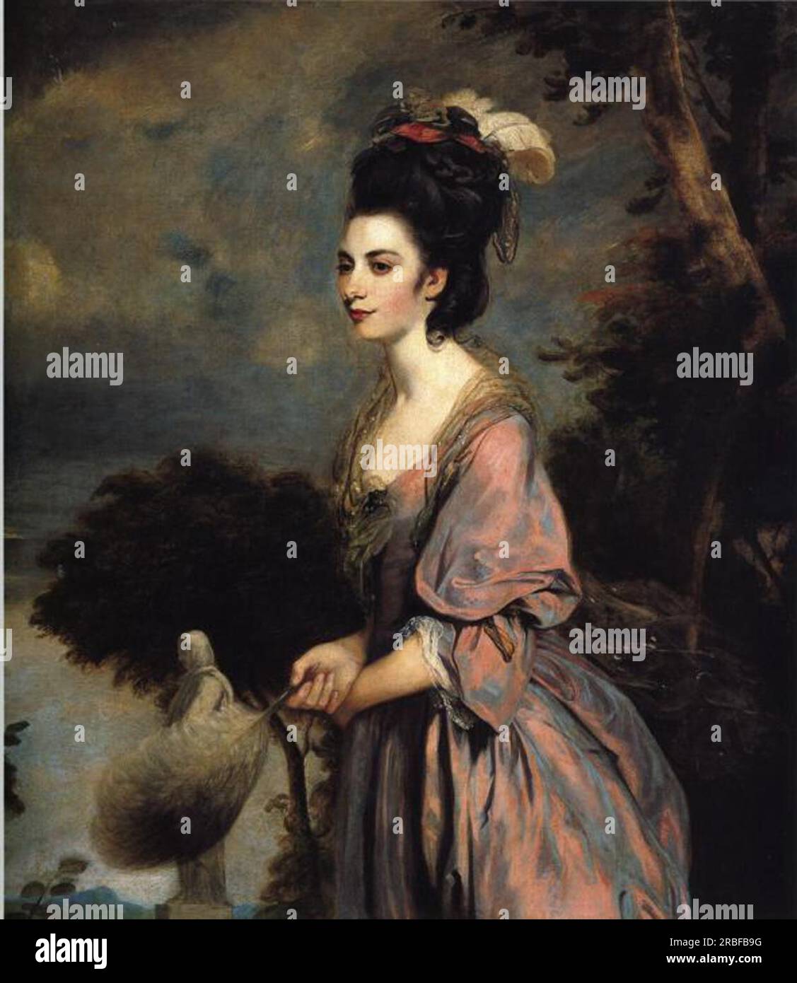 Mrs. Richard Crofts 1775 by Joshua Reynolds Stock Photo - Alamy