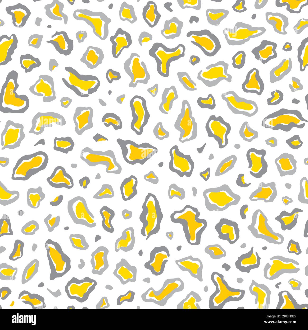 Yellow Zebra Print Wallpaper