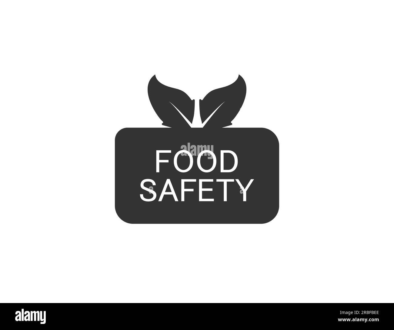 Food safety icon, logo. Vector illustration Stock Vector Image & Art ...