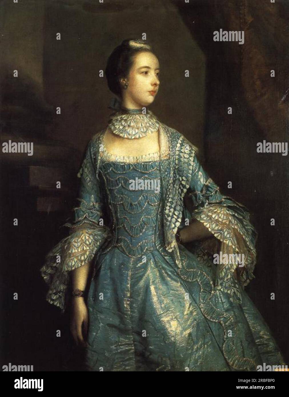 Mrs. Francis Beckford 1756 by Joshua Reynolds Stock Photo - Alamy