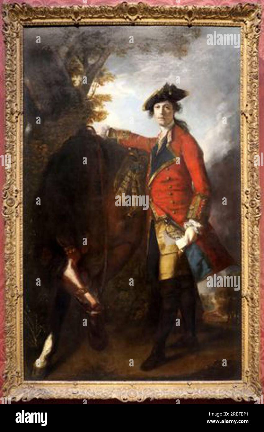 Captain Robert Orme 1756 by Joshua Reynolds Stock Photo - Alamy