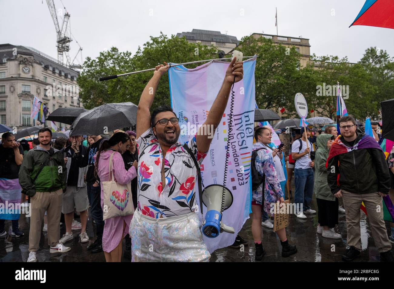 © Jeff Moore TRANS RIGHTS PROTEST. Thousands took to the streets today ...