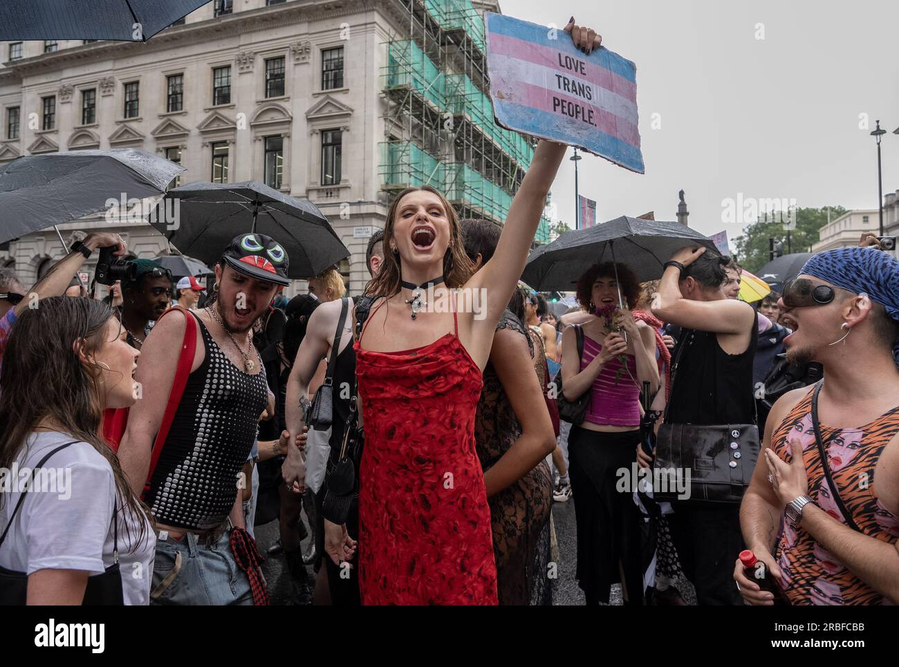 © Jeff Moore TRANS RIGHTS PROTEST. Thousands took to the streets today ...