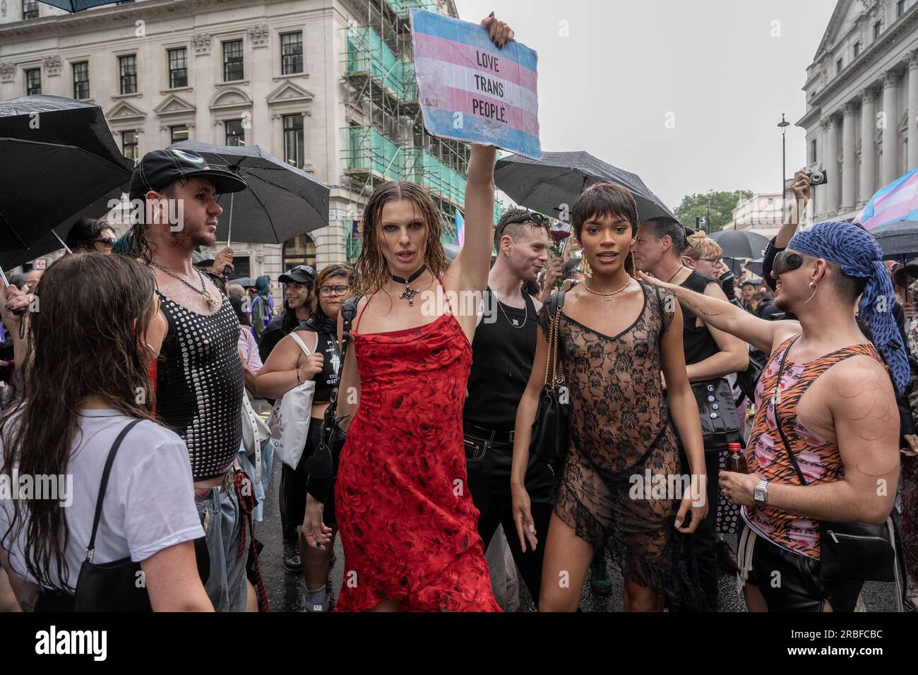 © Jeff Moore TRANS RIGHTS PROTEST. Thousands took to the streets today ...