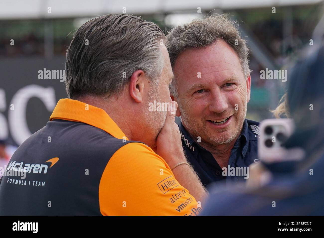 Zak brown christian horner hi-res stock photography and images - Alamy