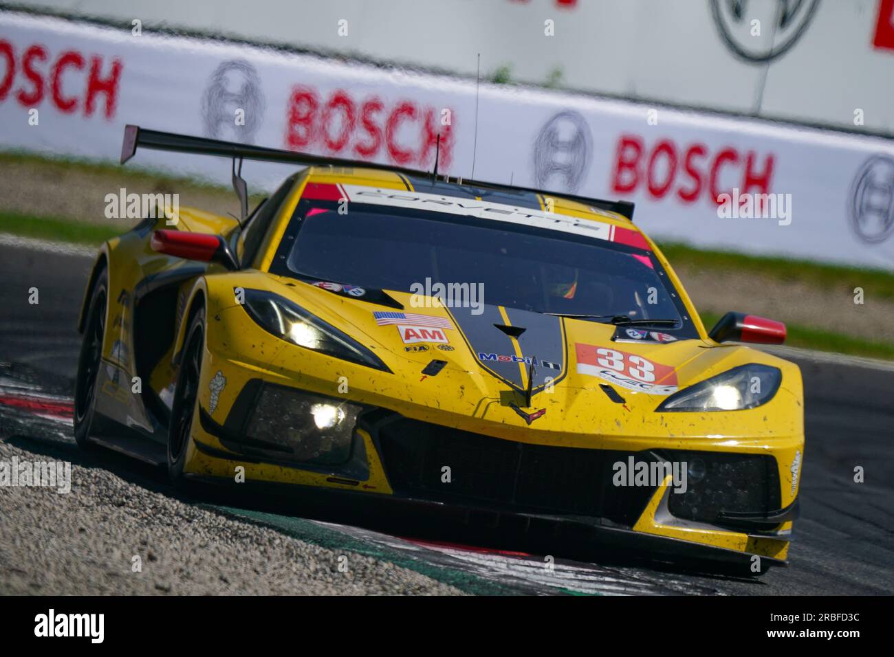 Monza, Italy. 09th July, 2023. The #33 CORVETTE RACING (USA), Chevrolet ...