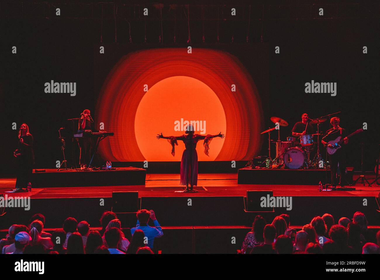 Singer Aurora Aksnes performs live in a concert at the Auditorium Parco ...
