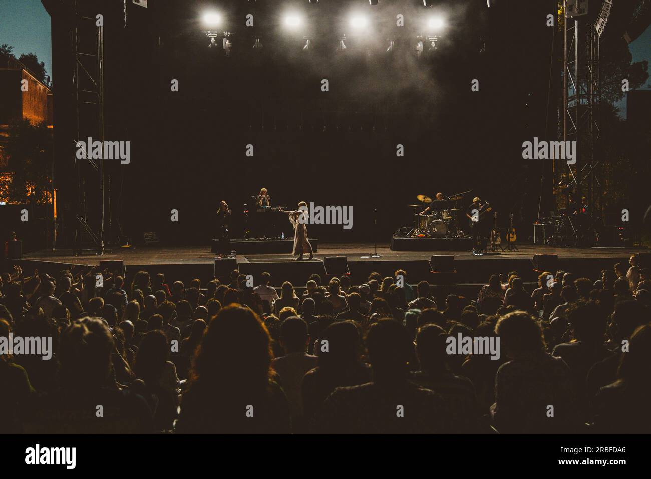 Singer Aurora Aksnes performs live in a concert at the Auditorium Parco ...