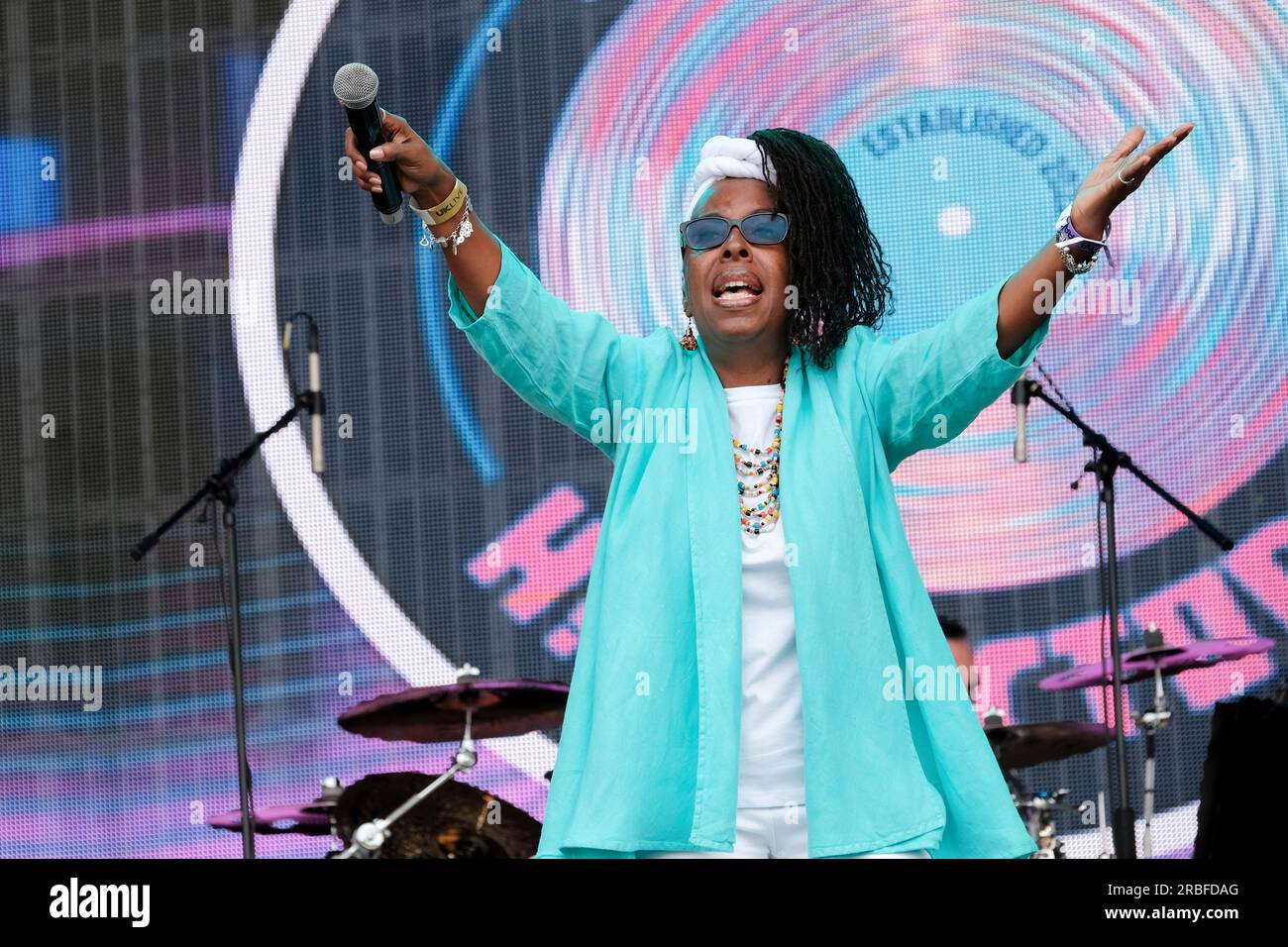 Southampton, UK. 08th July, 2023. British born Janet Kay Bogle, known ...