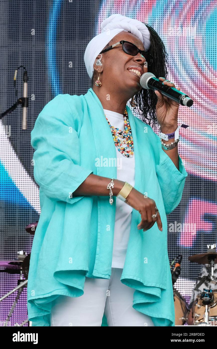 Southampton, UK. 08th July, 2023. British born Janet Kay Bogle, known ...