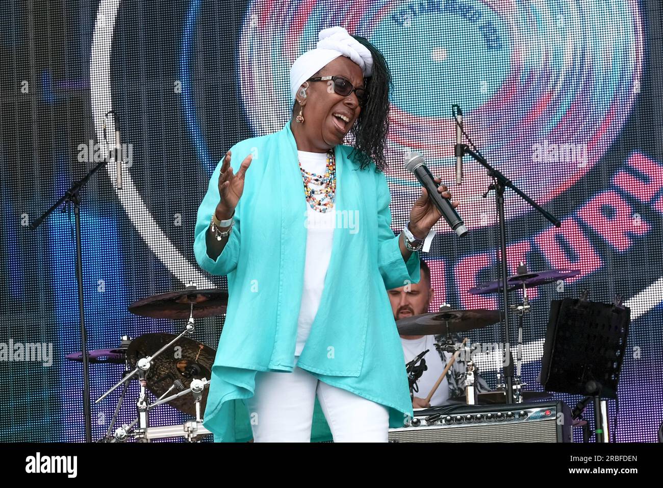 Southampton, UK. 08th July, 2023. British born Janet Kay Bogle, known ...