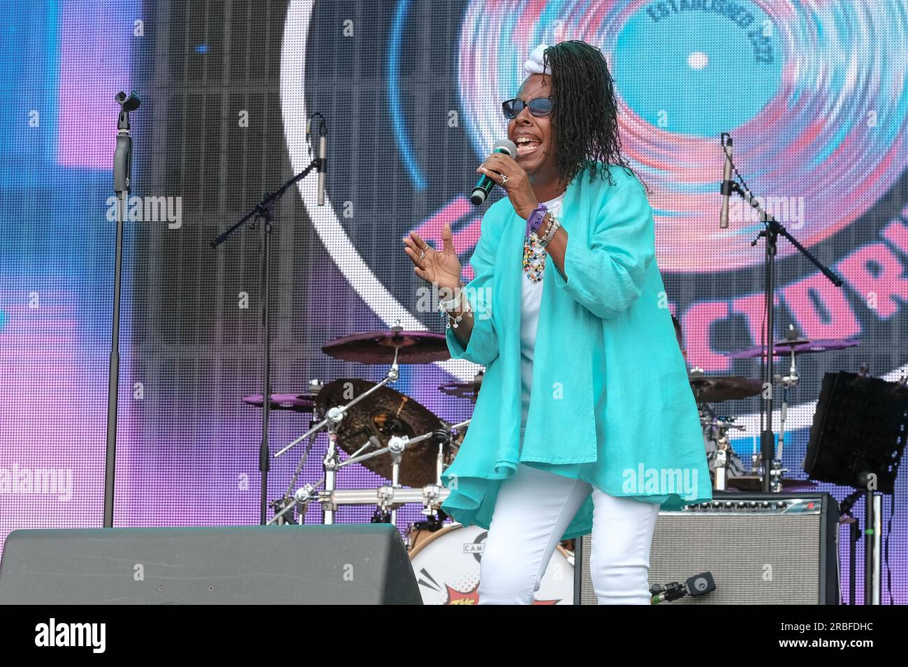 Southampton, UK. 08th July, 2023. British born Janet Kay Bogle, known ...