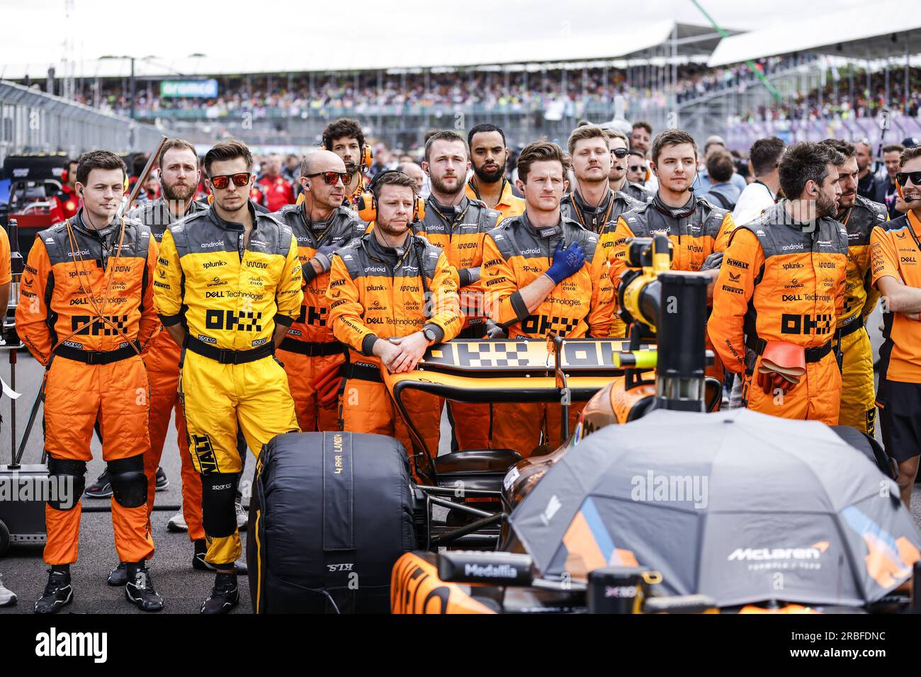 McLaren F1 Team mechanic, mecanicien, mechanics during the 2023 Formula ...
