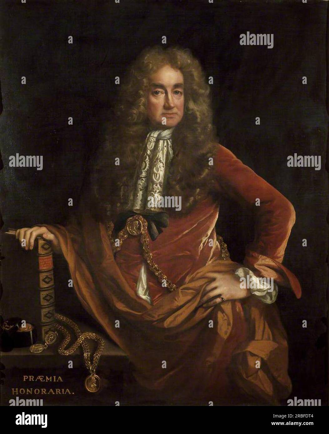 Portrait of elias ashmole hi-res stock photography and images - Alamy