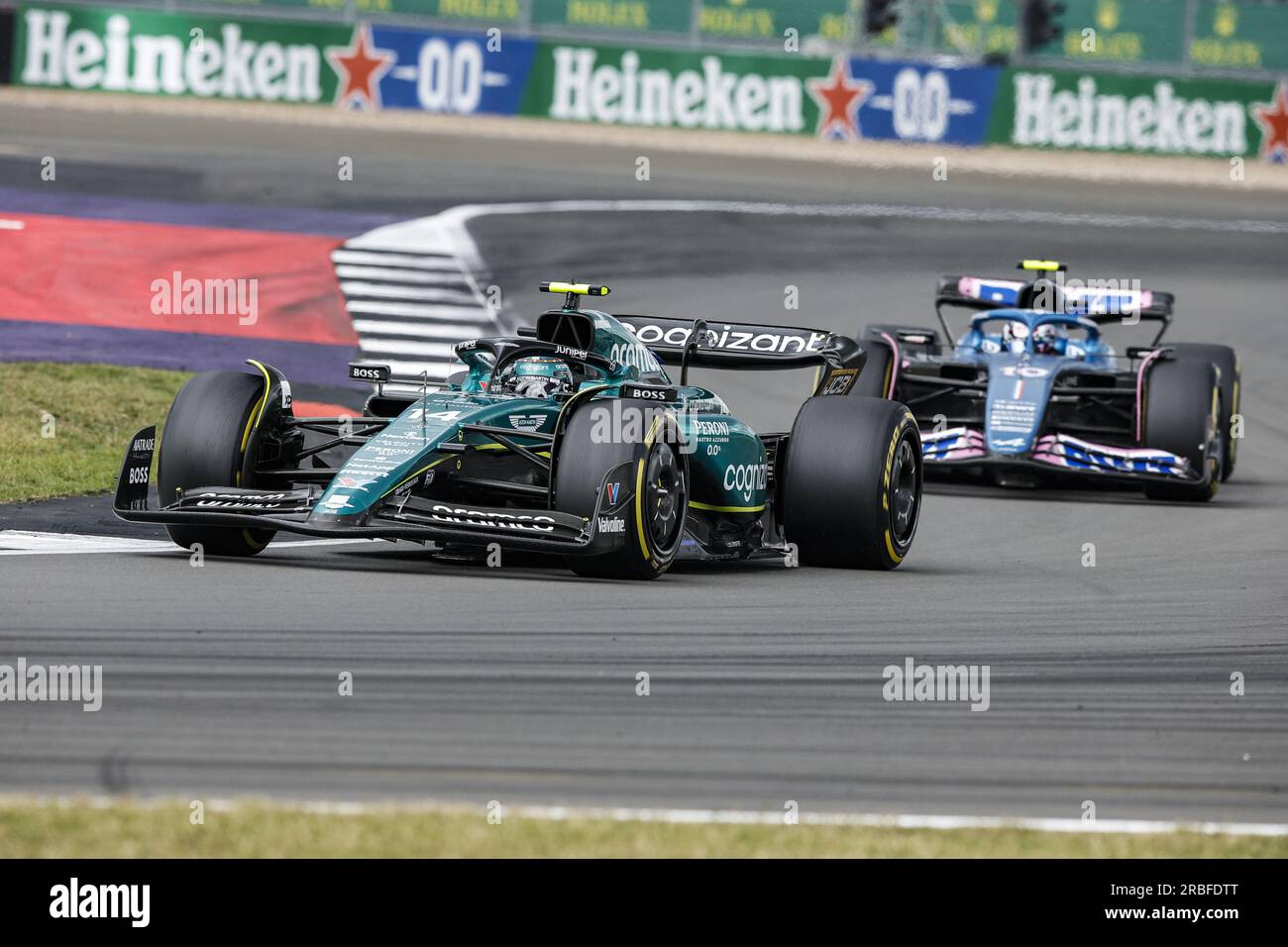14 ALONSO Fernando (spa), Aston Martin F1 Team AMR23, action 10 GASLY ...