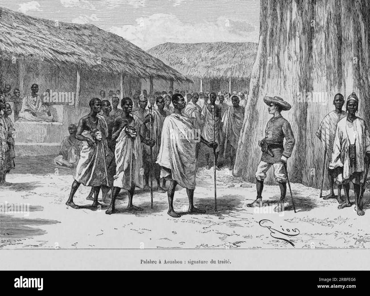 1892 treaty signing hi-res stock photography and images - Alamy
