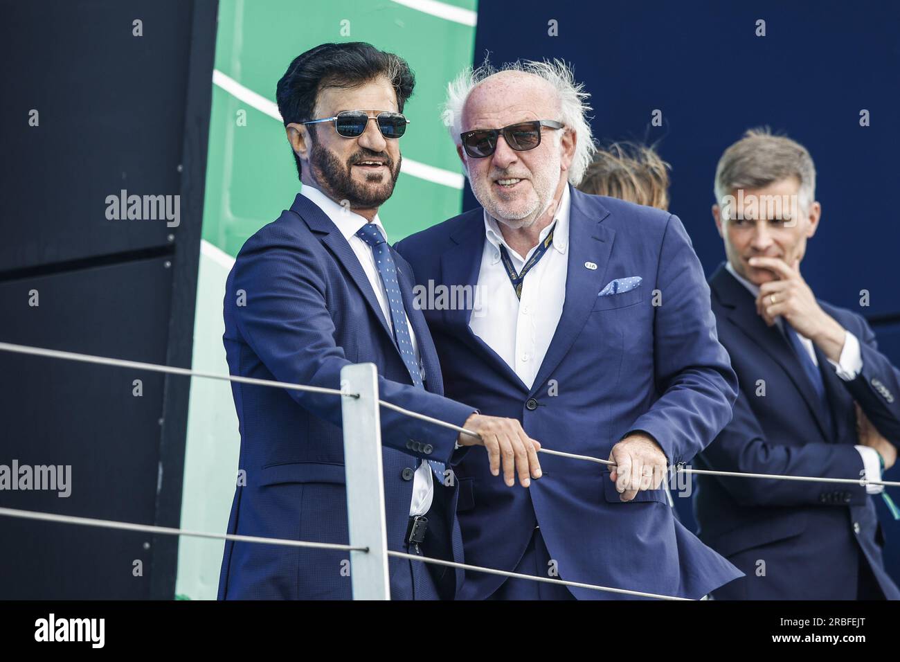 BEN SULAYEM Mohammed (uae), President of the FIA, portrait David Richards, portrait during the ...