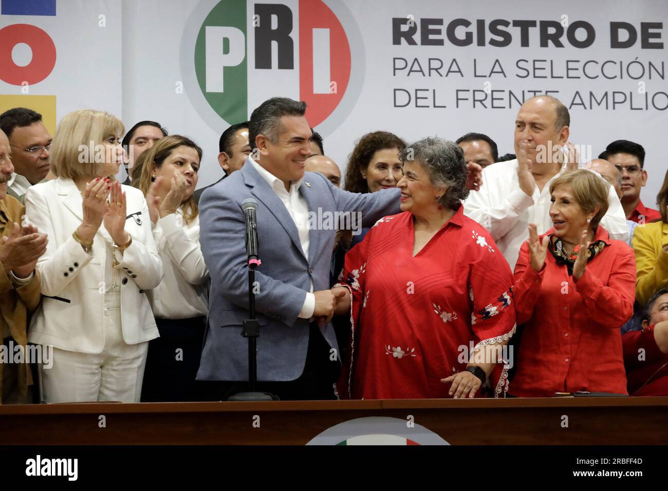 Non Exclusive: July 8, 2023, Mexico City, Mexico: Senator Beatriz ...