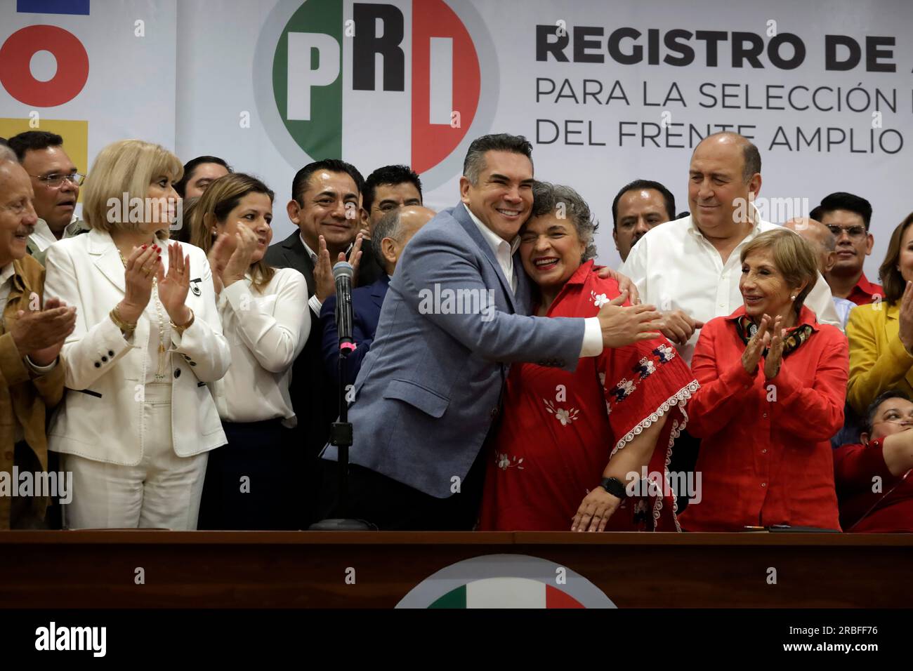 Non Exclusive: July 8, 2023, Mexico City, Mexico: Senator Beatriz ...