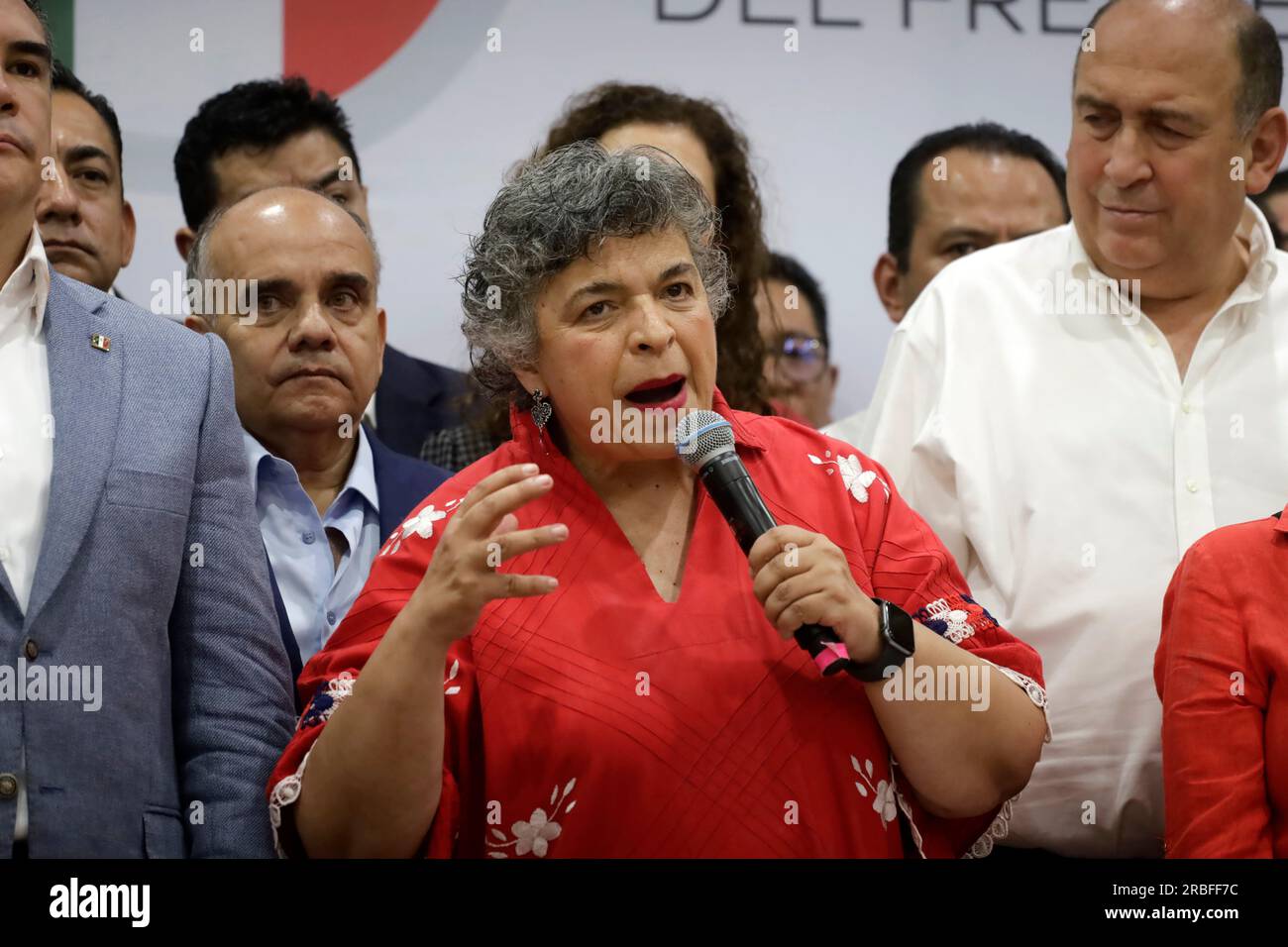 Non Exclusive: July 8, 2023, Mexico City, Mexico: Senator Beatriz ...