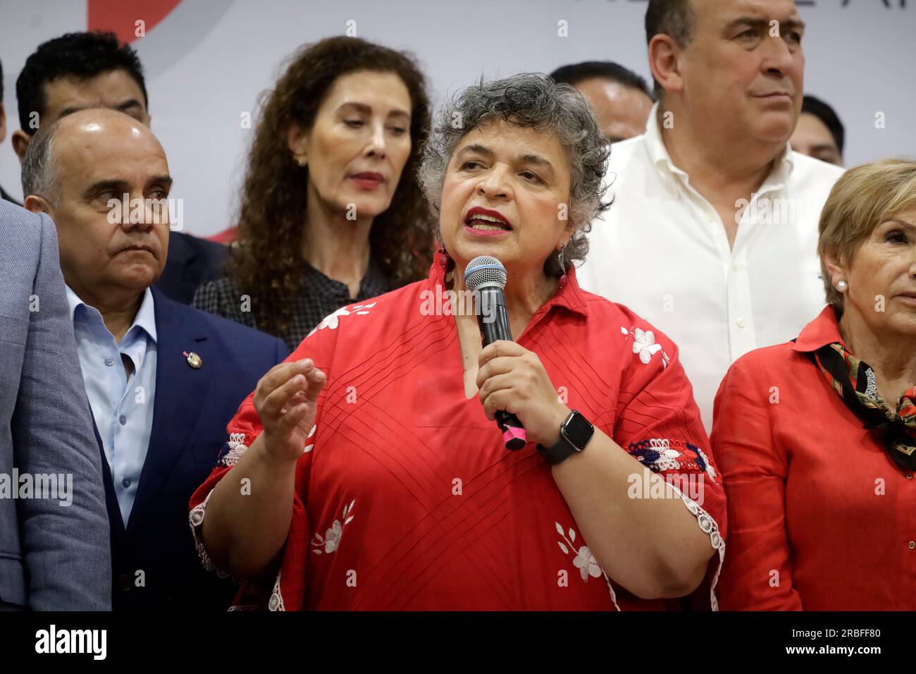 Non Exclusive: July 8, 2023, Mexico City, Mexico: Senator Beatriz ...