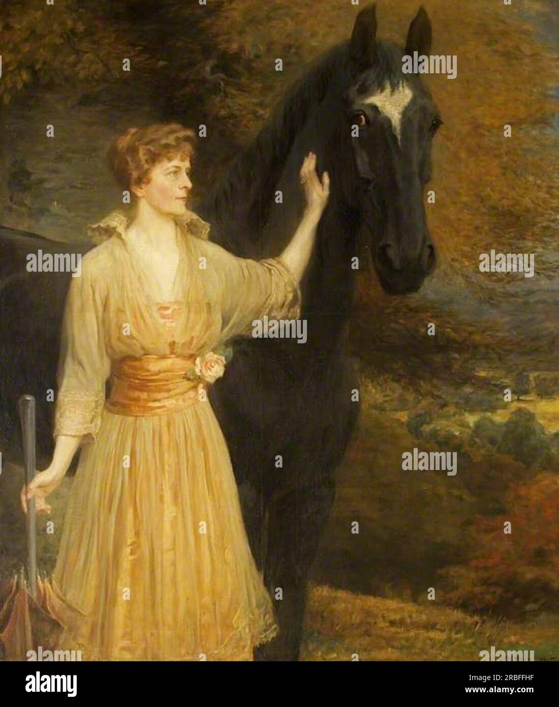 Portrait briton riviere hi-res stock photography and images - Alamy
