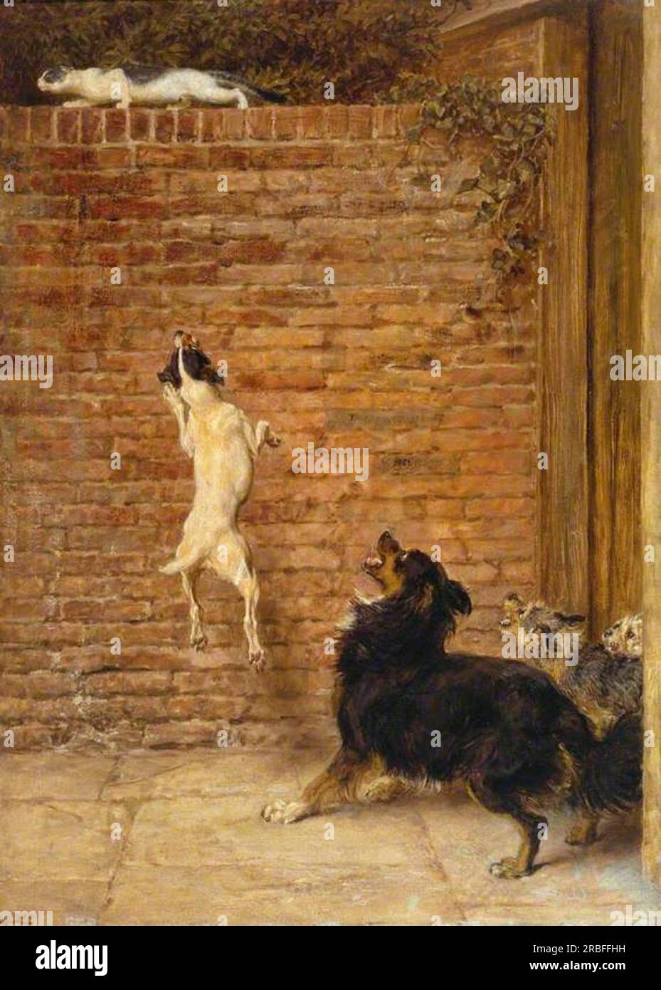 A Blockade Runner 1888 by Briton Riviere Stock Photo - Alamy