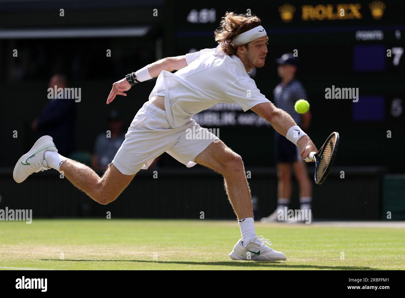 Bublik wimbledon hi-res stock photography and images - Alamy