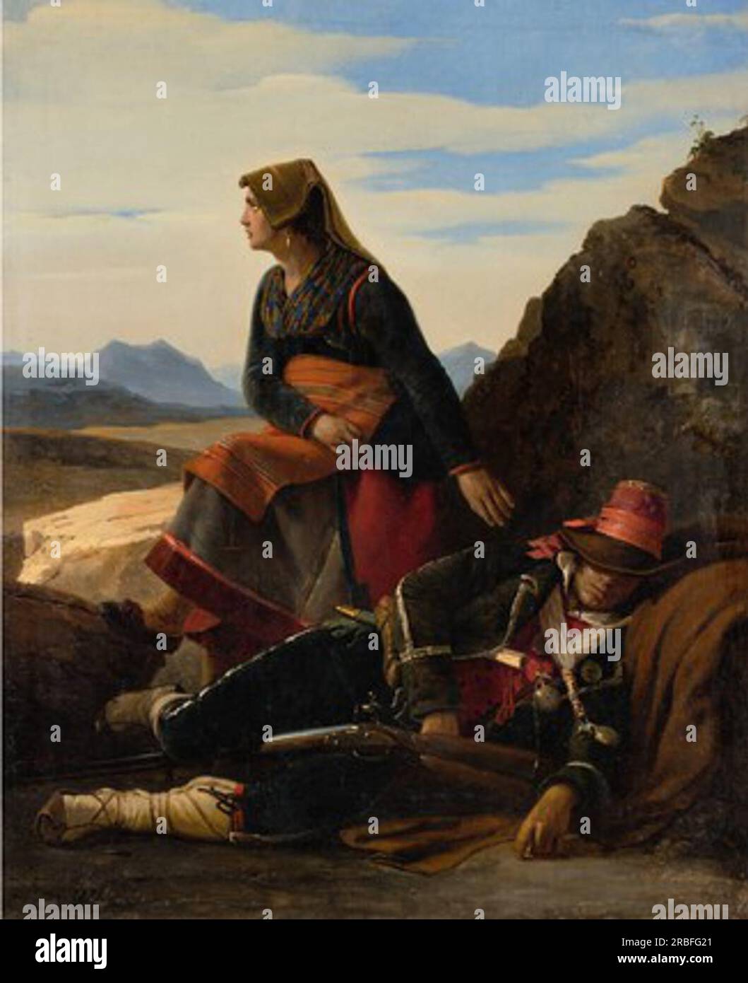 Brigand painting hi-res stock photography and images - Alamy