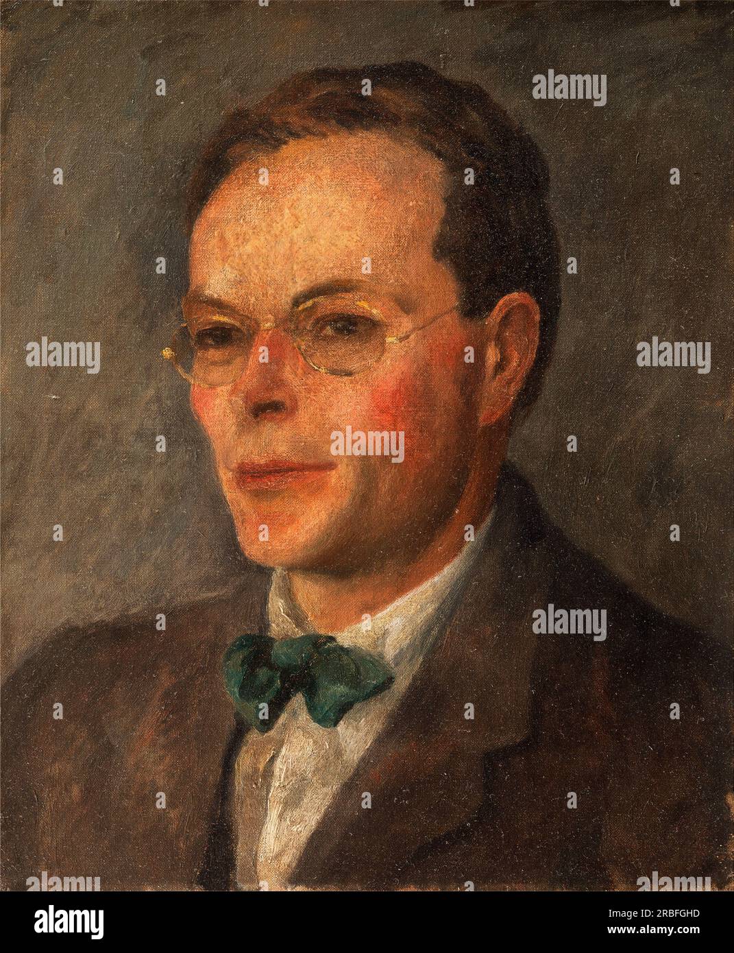 Francis Birrell by Roger Fry. ca. 1920 Stock Photo - Alamy