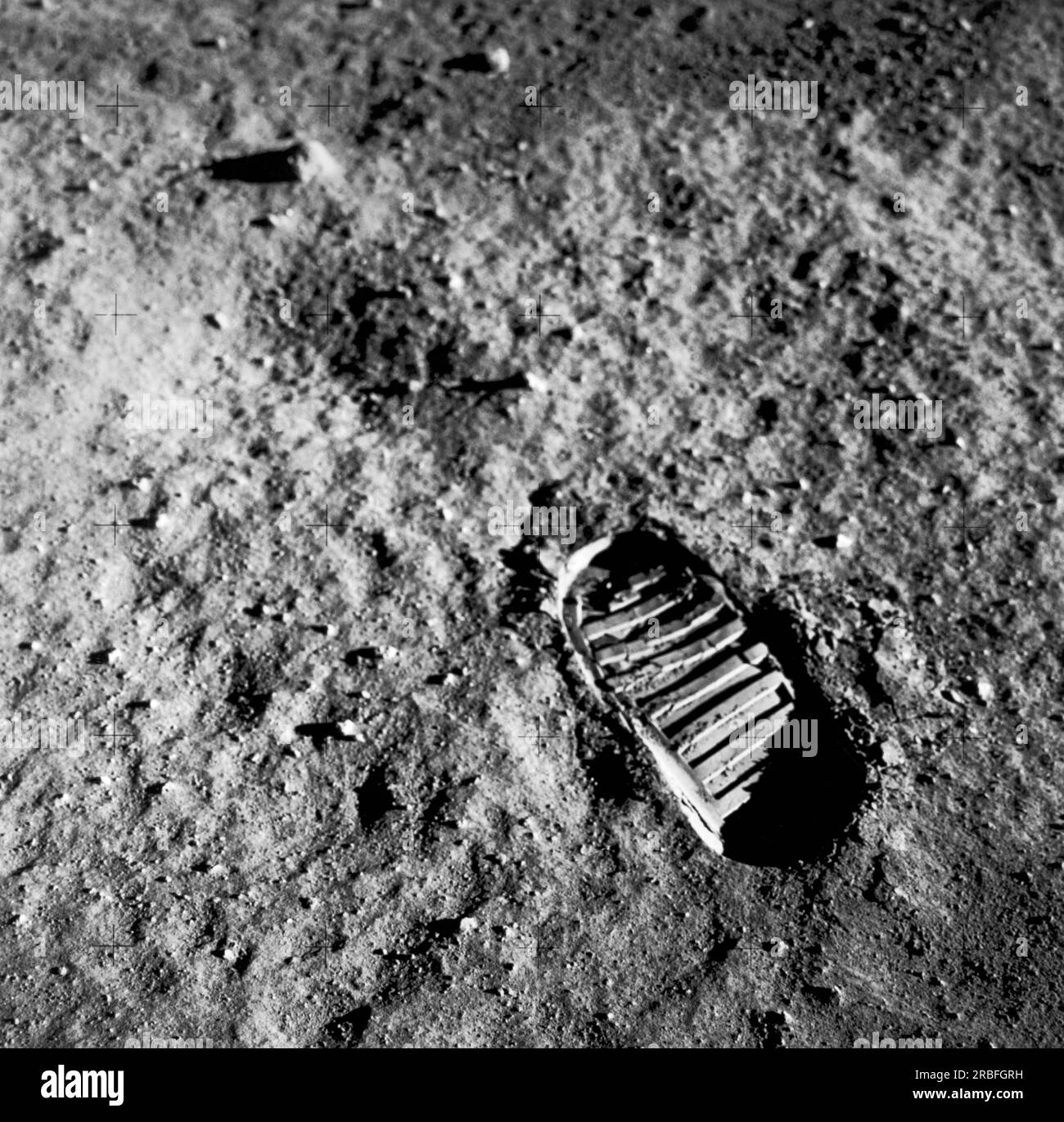 Moon Apollo 11 Footprints