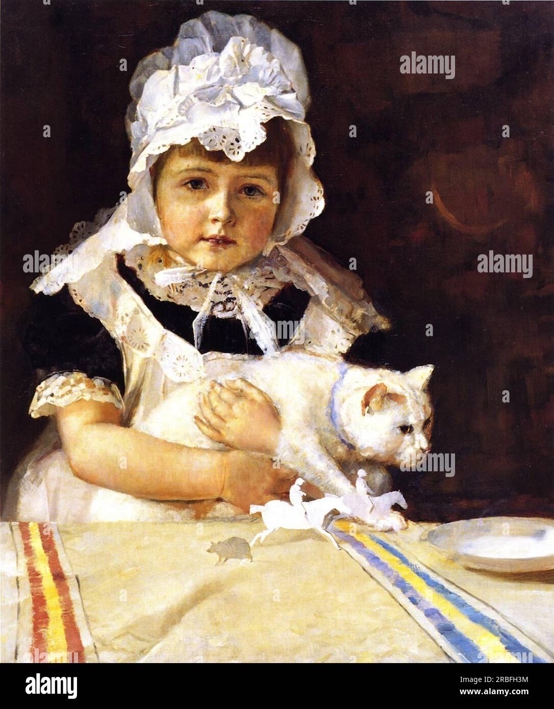 Miss Minna Simpson 1886 by Tom Roberts Stock Photo - Alamy