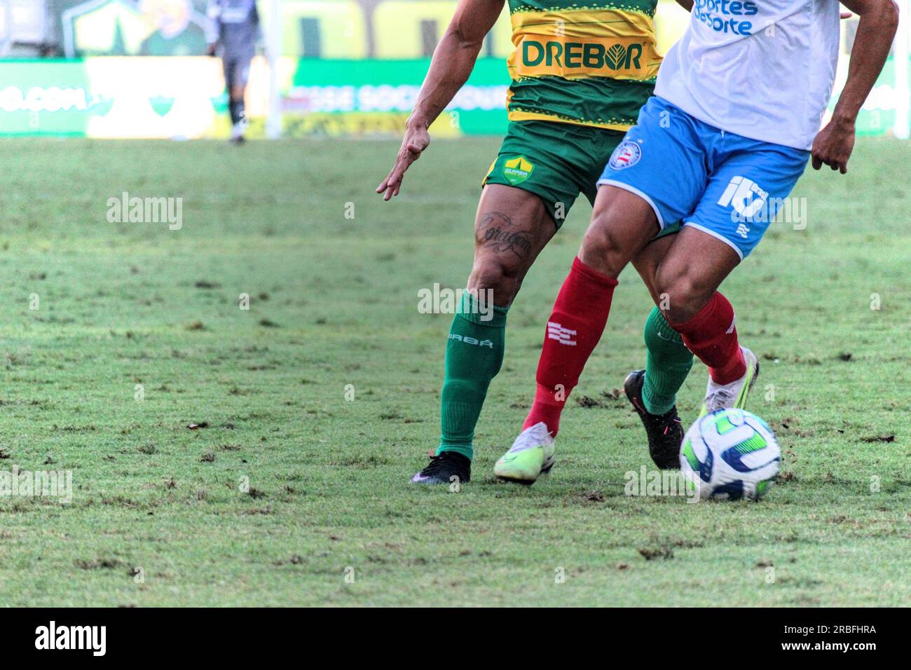CUIABÁ, MT - 08.07.2023: CUIABF X BAHIA - Game between Cuiabá and Bahia at Arena Pantanal, valid ...