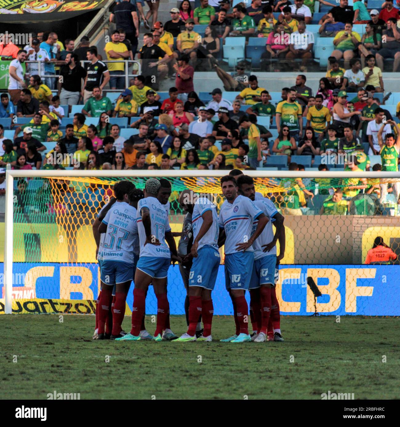 CUIABÁ, MT - 08.07.2023: CUIABF X BAHIA - Game between Cuiabá and Bahia at Arena Pantanal, valid ...