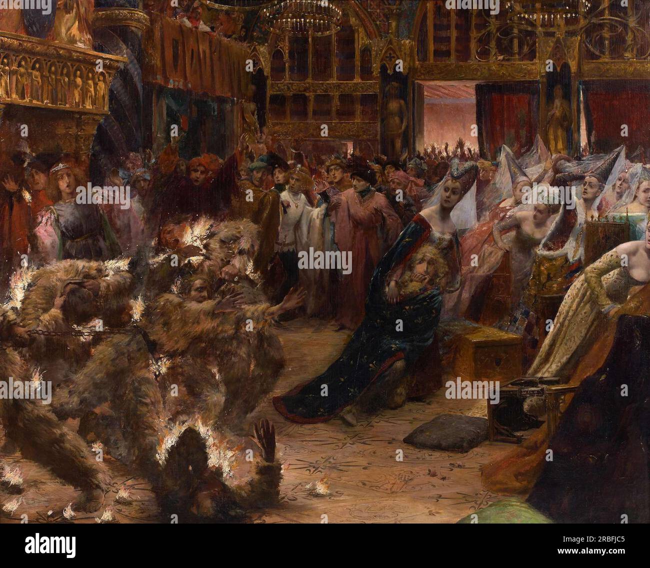 Rochegrosse painting hi-res stock photography and images - Alamy