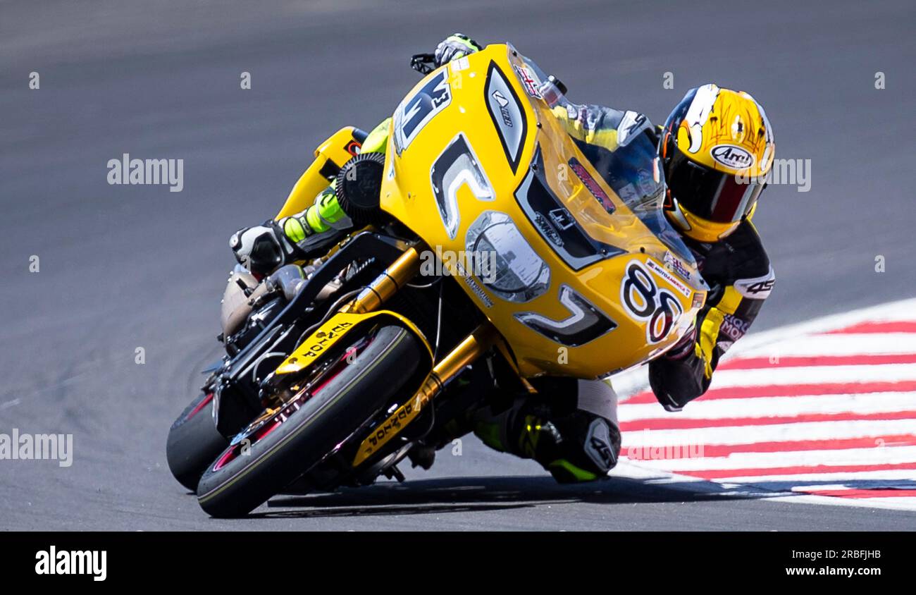 July 08 2023 Monterey, CA, U.S.A Max Flinders(88)coming out of turn5 ...