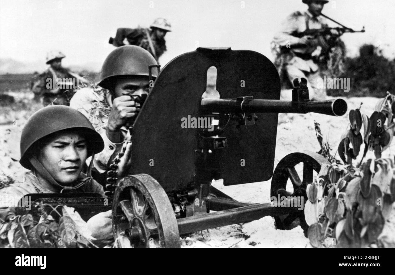 North Vietnam: September, 1967 A gun crew of the North Vietnamese Armed ...