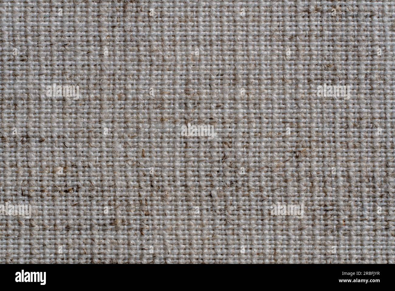 Natural vintage linen texture as background, macro. Light cream linen ...